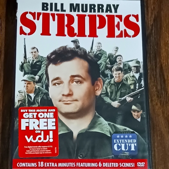 Columbia | Media | Stripes Extended Cut On Dvd Bill Murray | Poshmark
